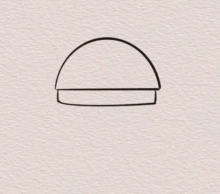 7 simple steps on how to draw a burger like a pro
