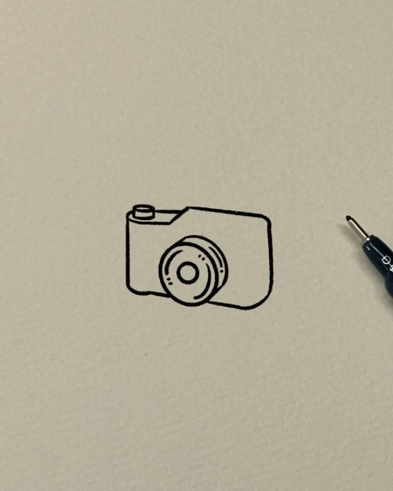 6+ creative ways to master how to draw a camera