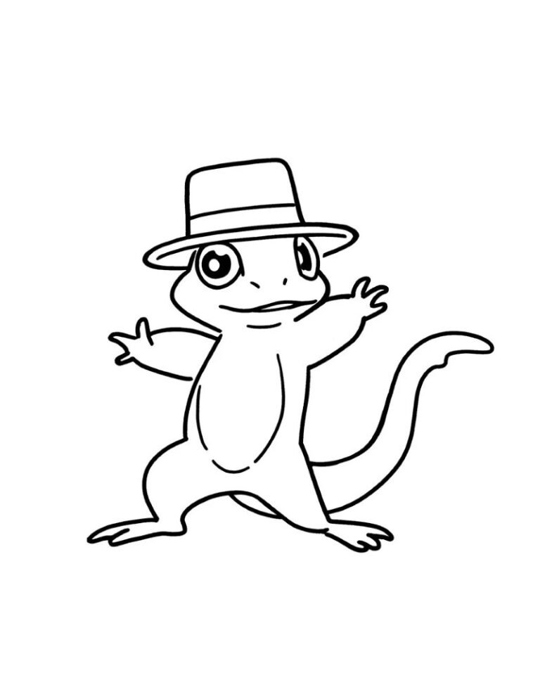 6+ simple steps on how to draw a Chameleon like a pro