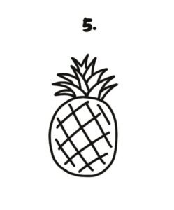 6+ quick tutorials to master how to draw a pineapple today