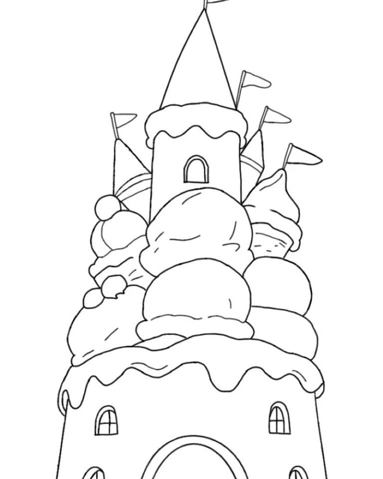 5+ easy steps on how to draw a Castle like a pro