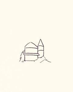 5+ easy steps on how to draw a Castle like a pro