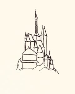 5+ easy steps on how to draw a Castle like a pro