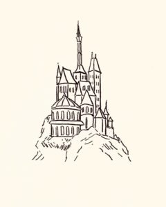 5+ easy steps on how to draw a Castle like a pro
