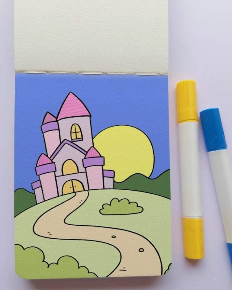 5+ easy steps on how to draw a Castle like a pro