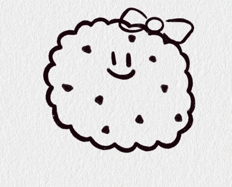 How to draw a cookie like a pro in 8+ simple steps