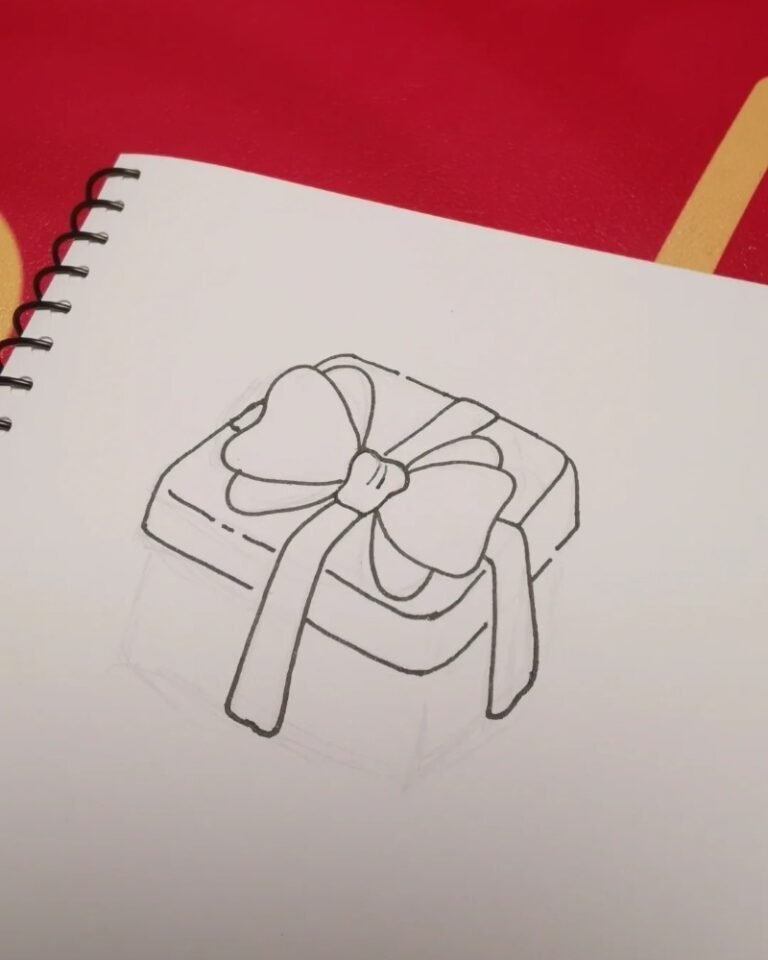 How to draw a present in 3 minutes – quick guide for all