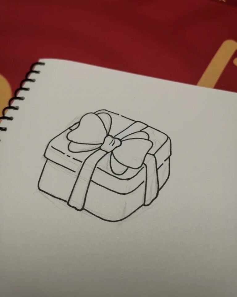 How to draw a present in 3 minutes – quick guide for all