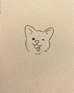 How to draw a corgi in 6 simple and cute cartoon steps