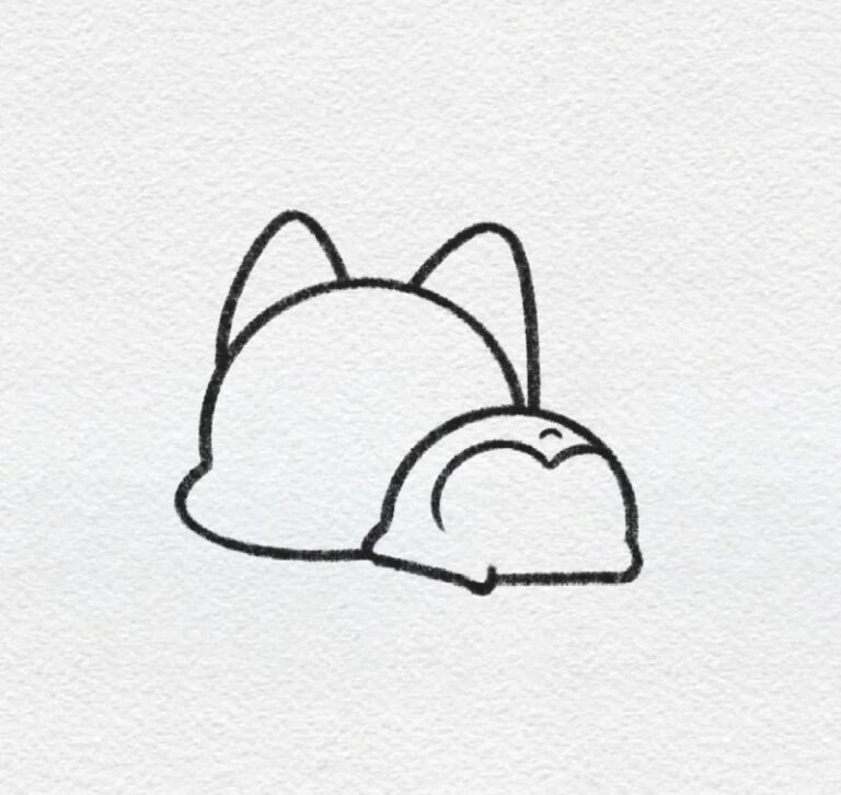 How to draw a corgi in 6 simple and cute cartoon steps