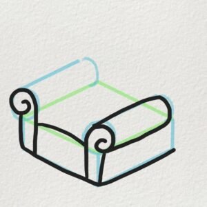 How to draw a couch: 9+ styles to try right now
