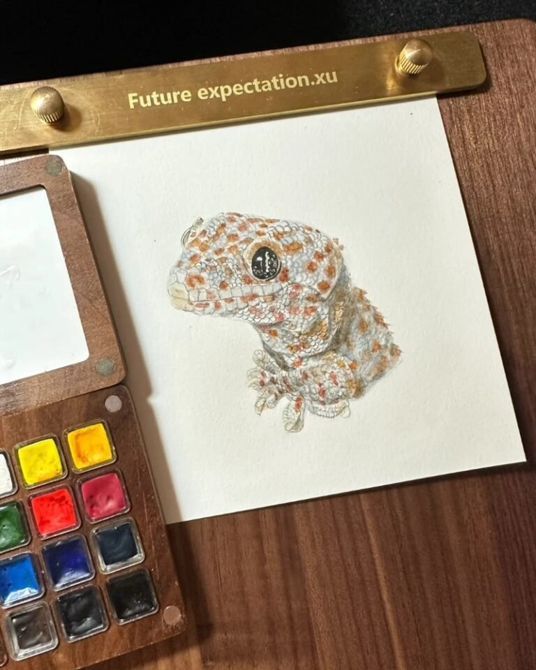 7+ simple steps on how to draw a Lizard for beginners