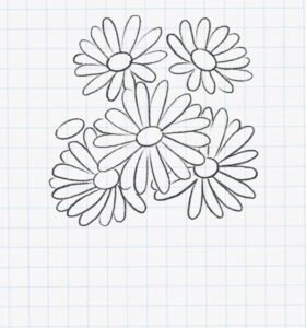 8+ easy steps on how to draw a daisy like a pro