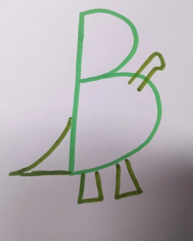 Top 5+ simple ways on how to draw a Dinosaur easy for kids - Dooduko ...