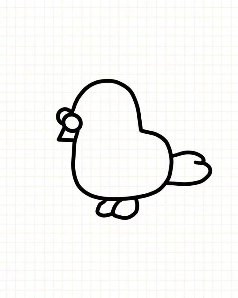 6+ quick tricks for kids to learn how to draw Dove bird