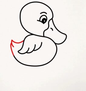 5+ simple steps on how to draw a duck easy for beginners