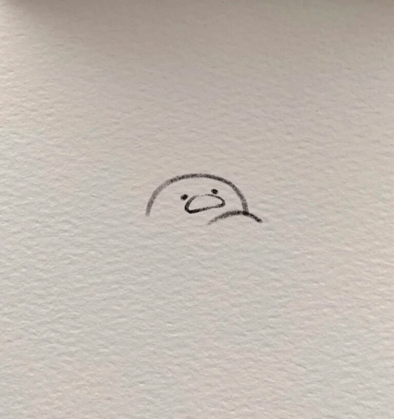 5+ simple steps on how to draw a duck easy for beginners
