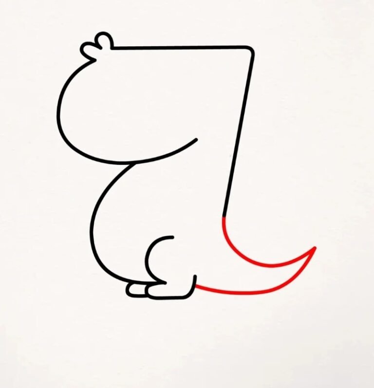 How to draw a crocodile in 6+ fun and simple drawing steps