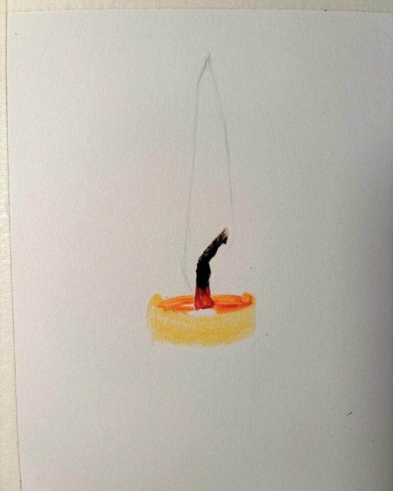 How to draw a flame in 5 easy steps for beginners