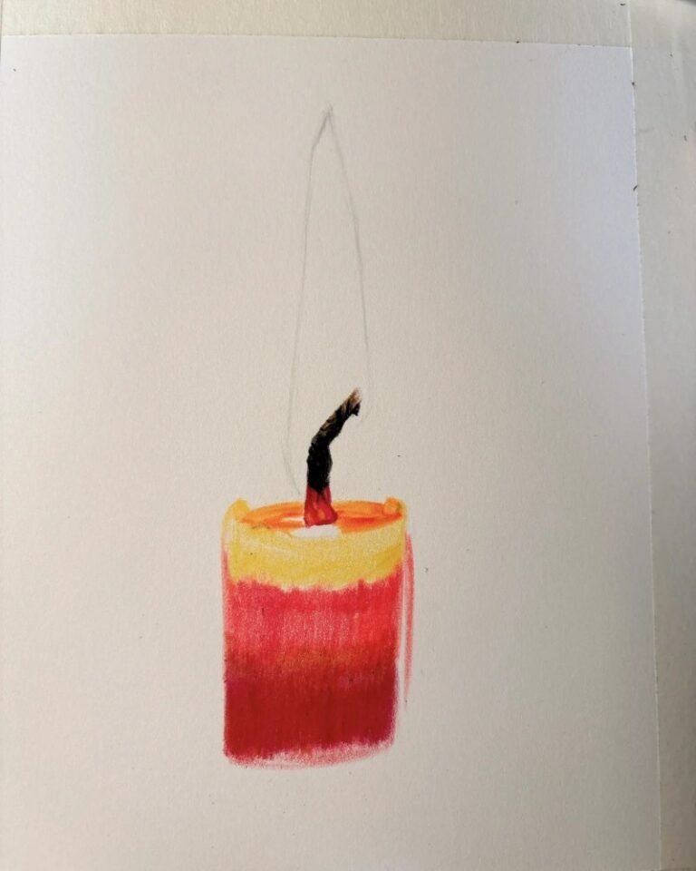 How to draw a flame in 5 easy steps for beginners
