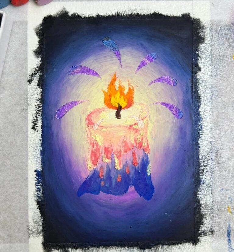How to draw a flame in 5 easy steps for beginners