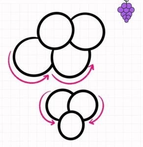 How to draw grapes in 6 creative styles that pop