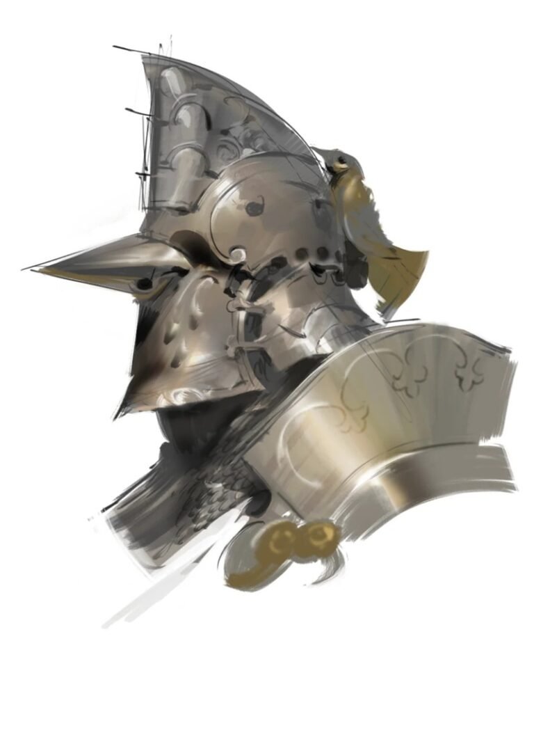 How to draw a knight in 6 detailed and fun steps