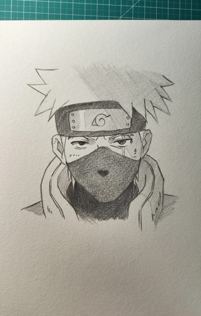 Discover 8 secrets on how to draw Kakashi perfectly