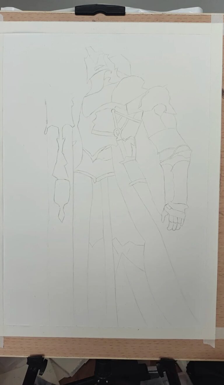 How to draw a knight in 6 detailed and fun steps