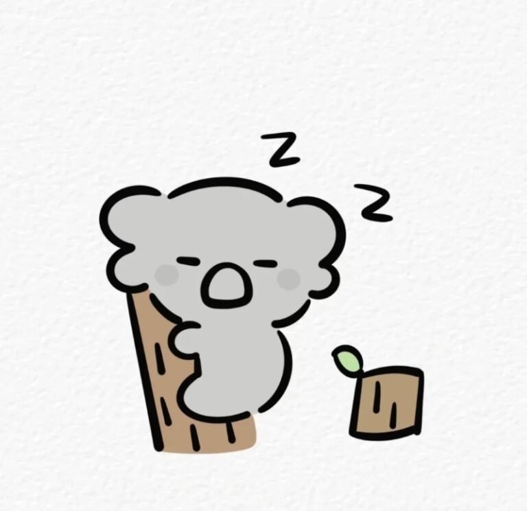 5+ easy steps on how to draw a Koala for beginners