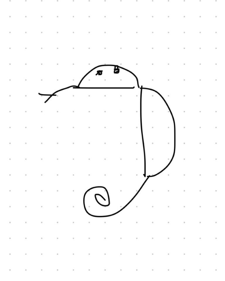 7+ simple steps on how to draw a Lizard for beginners