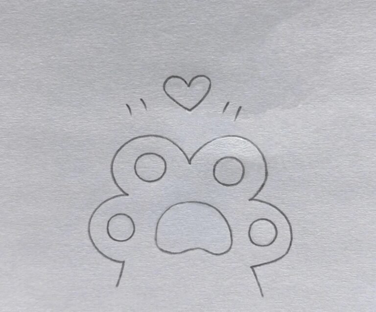 How to Draw a Paw Print in 6 Simple, Fun, and Quick Steps