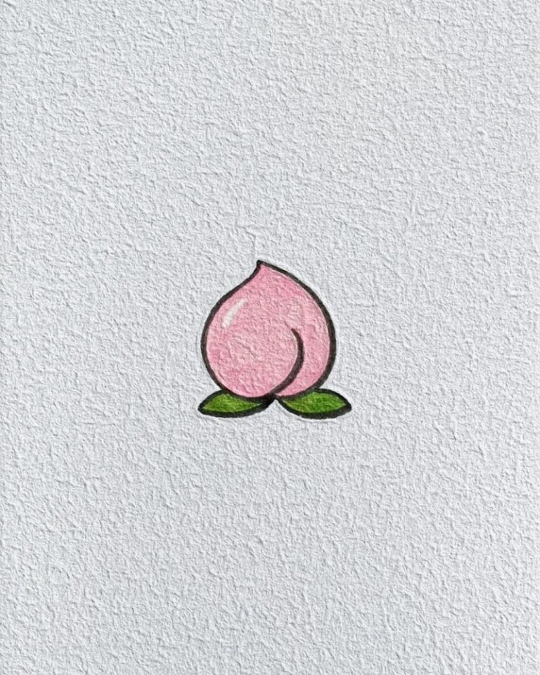 6 creative ideas on how to draw a peach with style