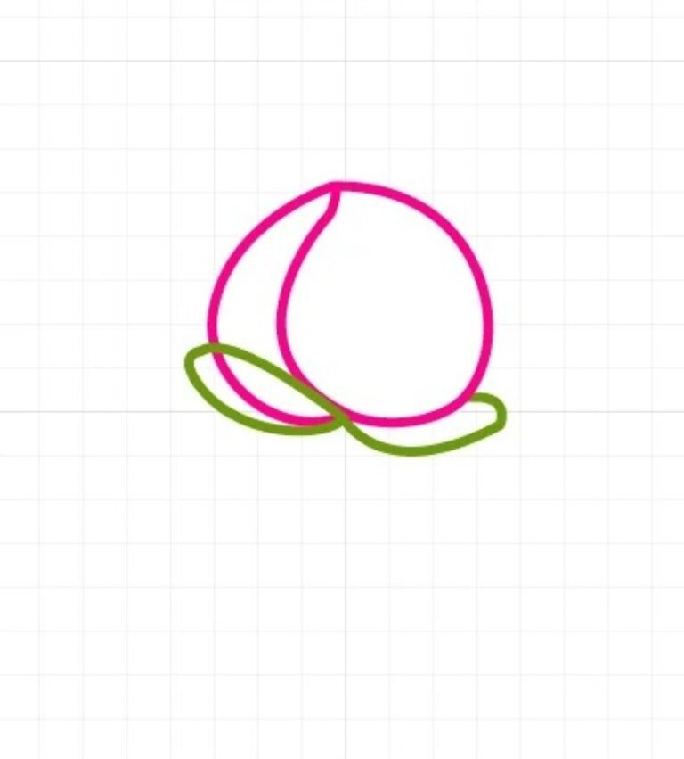 6 creative ideas on how to draw a peach with style