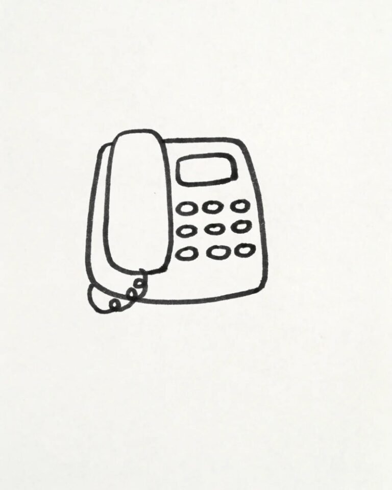 Top 8+ ideas on how to draw a phone creatively