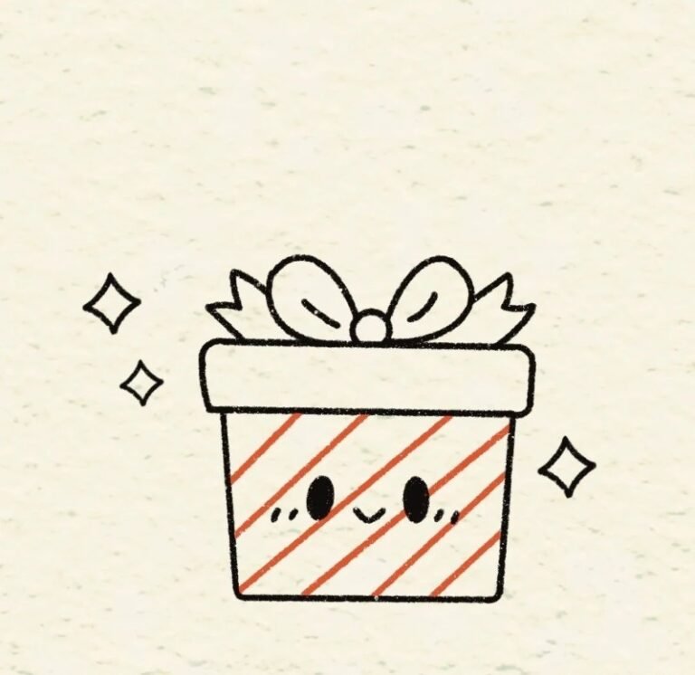 How to draw a present in 3 minutes – quick guide for all