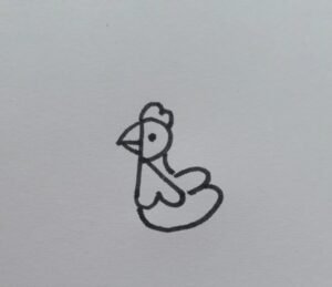 5 easy steps on how to draw a rooster for beginners