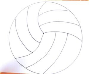 The 6+ step guide on how to draw a Volleyball for beginners