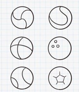 The 6+ step guide on how to draw a Volleyball for beginners