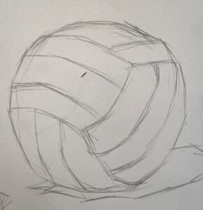 The 6+ step guide on how to draw a Volleyball for beginners