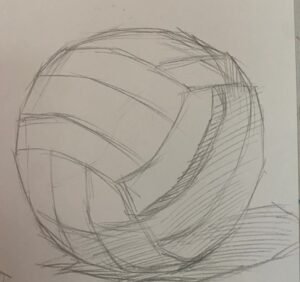 The 6+ step guide on how to draw a Volleyball for beginners