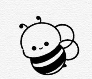 How to draw a bee in 6 fun and simple drawing stages