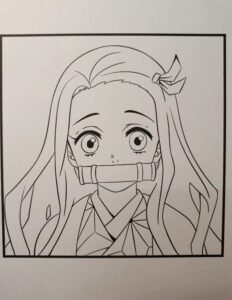 5 tips to master how to draw Nezuko in anime style - Dooduko – Easy ...