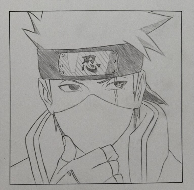 Discover 8 secrets on how to draw Kakashi perfectly
