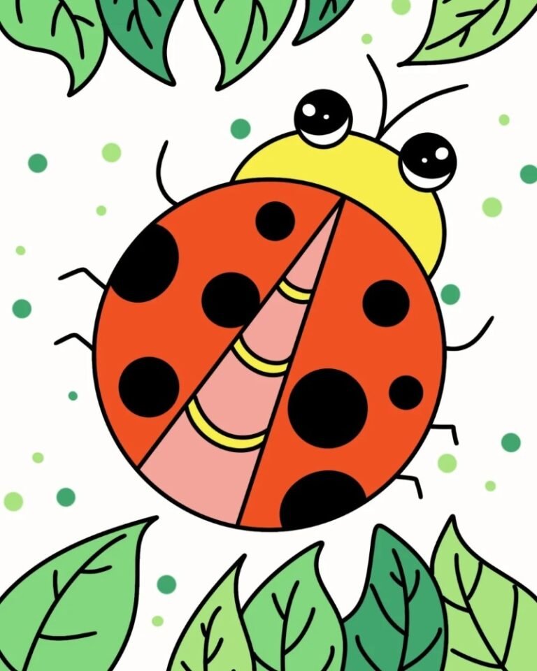 8+ creative ways to master how to draw Lady Bird