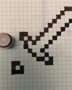 How to draw Minecraft tools with 6 beginner-friendly hacks