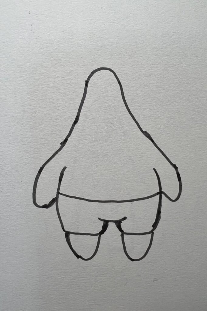How to draw a Patrick in 7 fun and simple cartoon steps