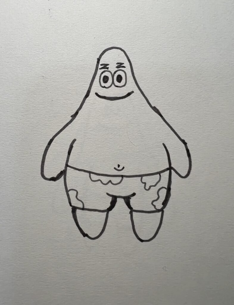 How to draw a Patrick in 7 fun and simple cartoon steps