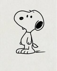 How to draw Snoopy with emotion in 6 stylish ways