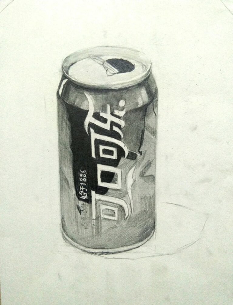 7 cool ways to learn how to draw a soda can in style